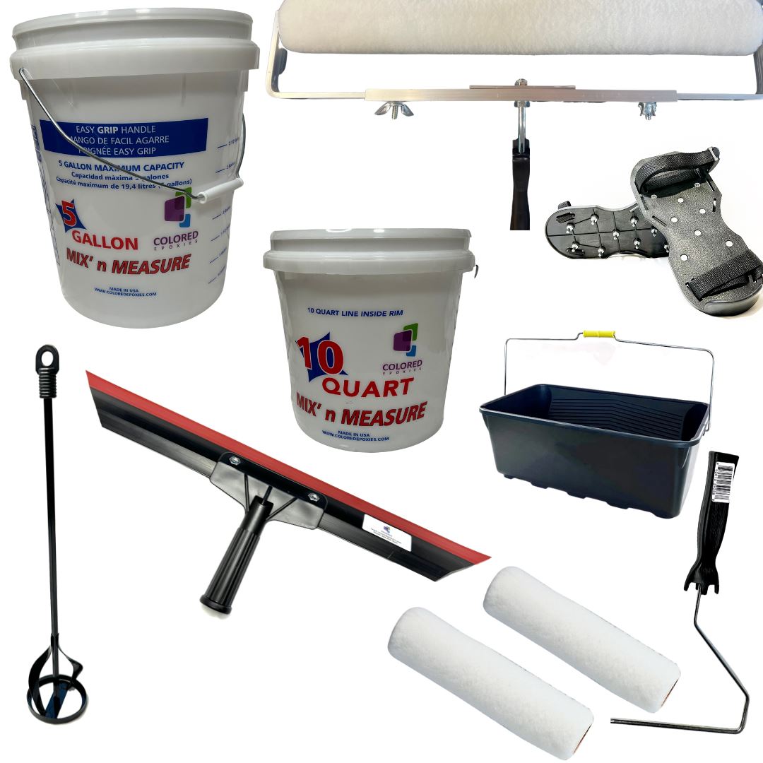 Flake Epoxy Tool Kit – Coloredepoxies