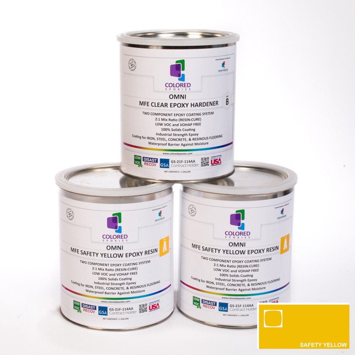 Colored Epoxy Resin Kit | Epoxy Paint Supplier | Colored Epoxies ...