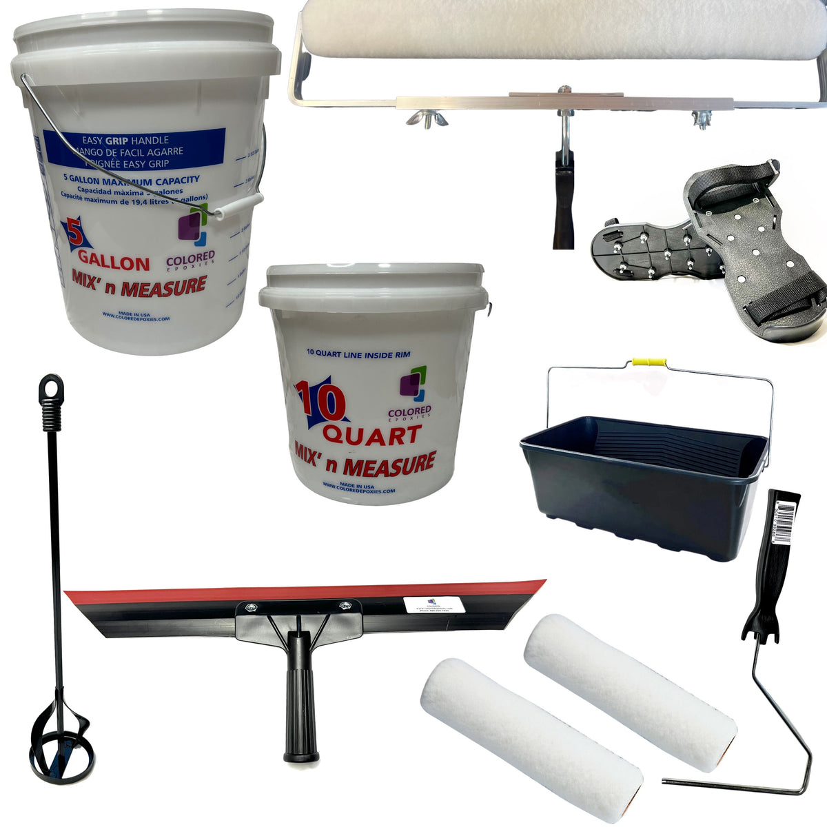 Flake Epoxy Tool Kit - Coloredepoxies